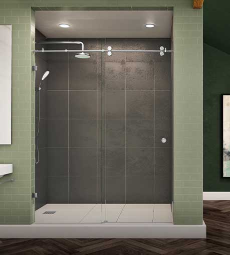 Sliding Shower Enclosures - HMI Glass